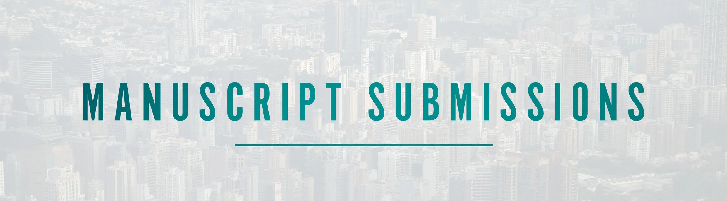 Manuscript Submissions