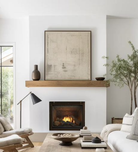 Beam Mantels — Concord Fireplaces