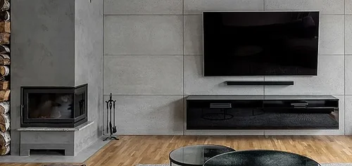 Concrete Wall Panels — Concord Fireplaces