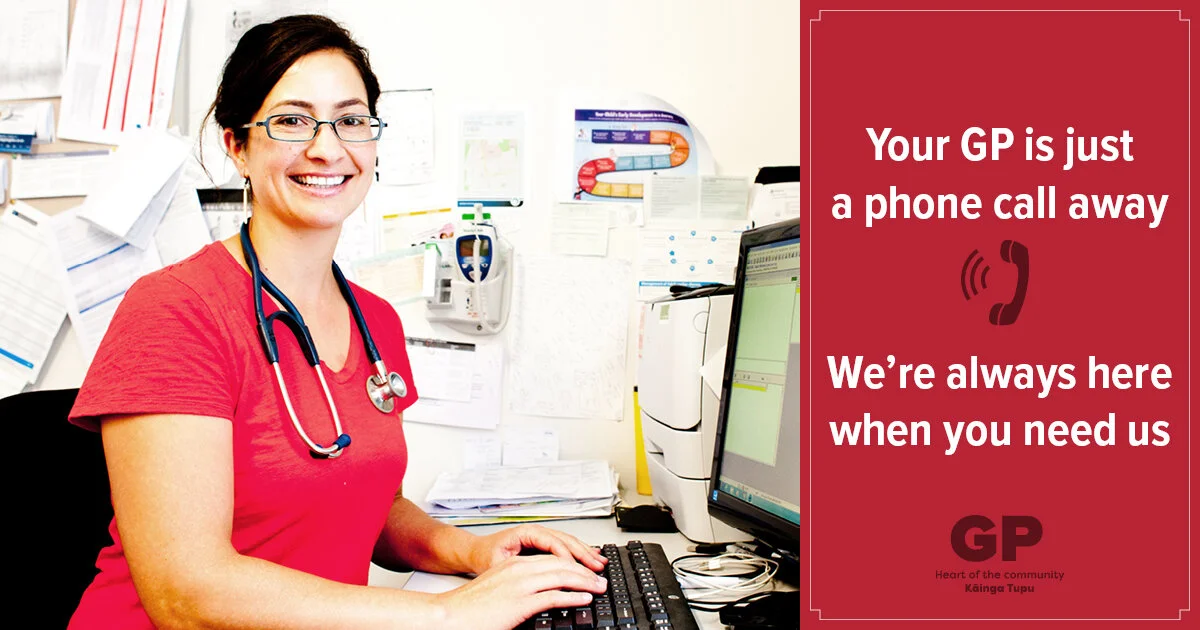 Your GP is just a phone call away — Sunset Road Family Doctors
