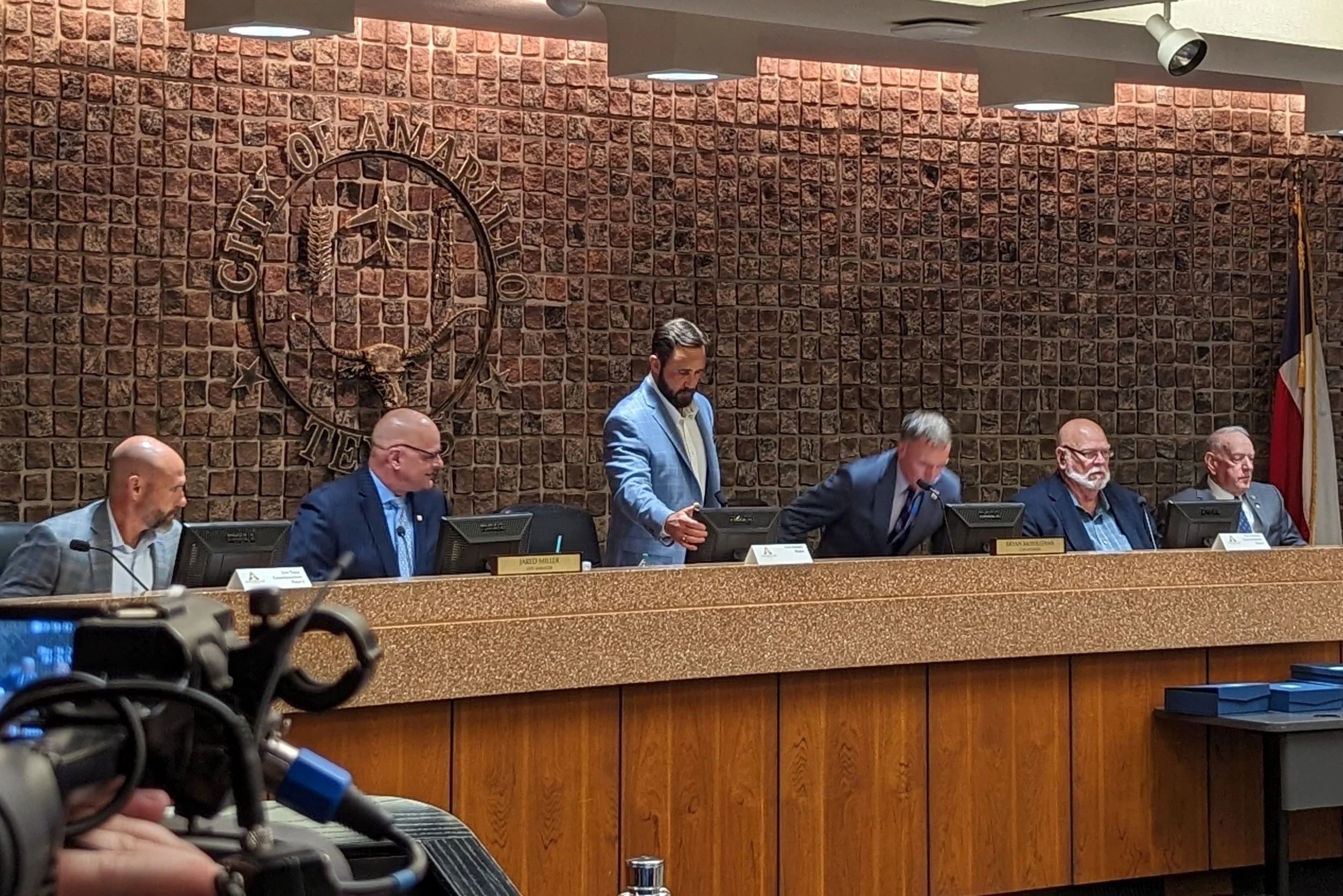 Mayor Cole Stanley & New Councilmen Take Office — The Amarillo Pioneer