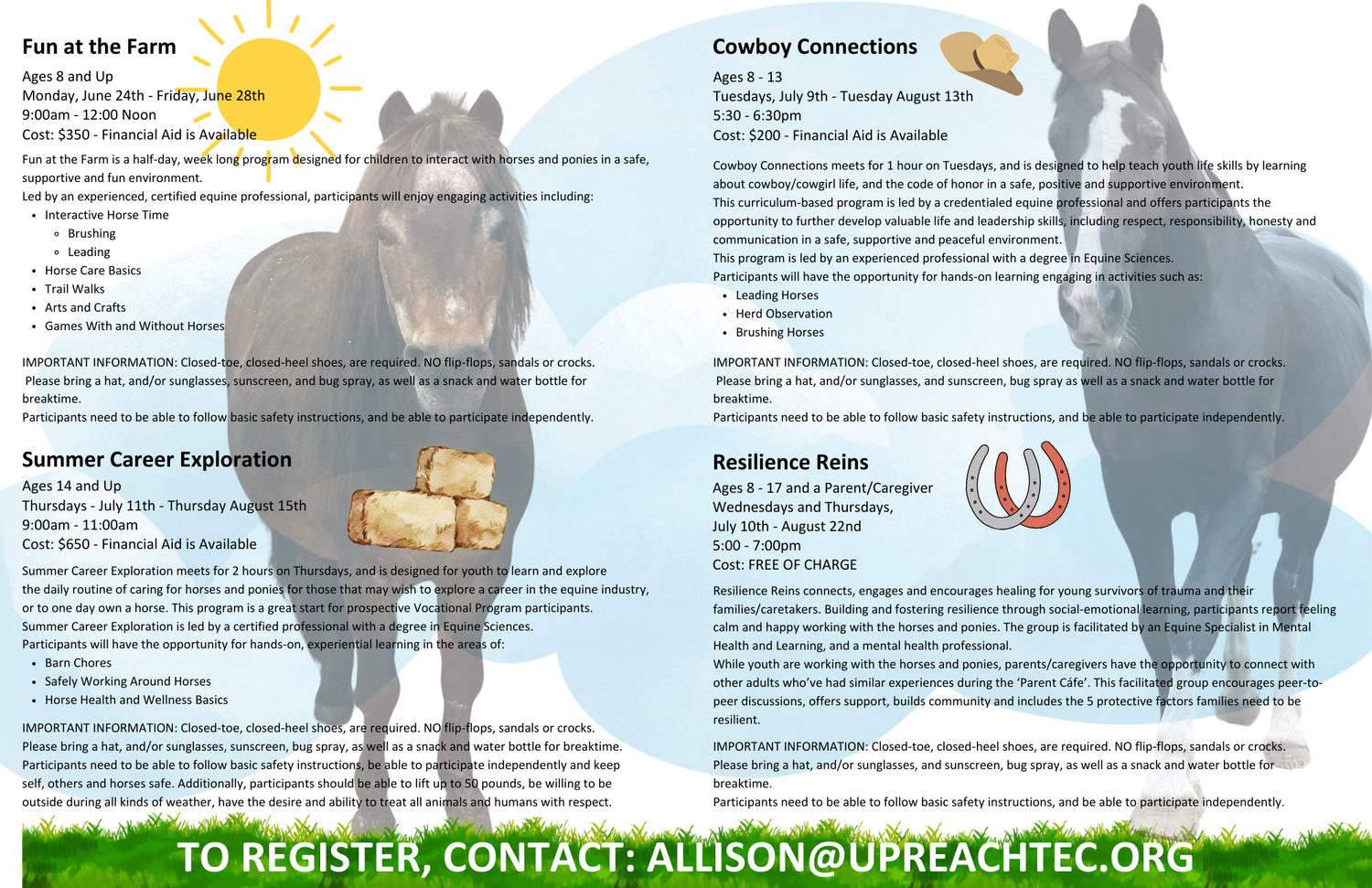 UpReach Therapeutic Equestrian Center, Inc.
