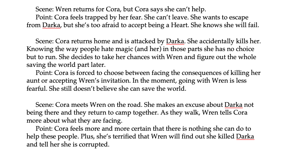 Story Summary Outline