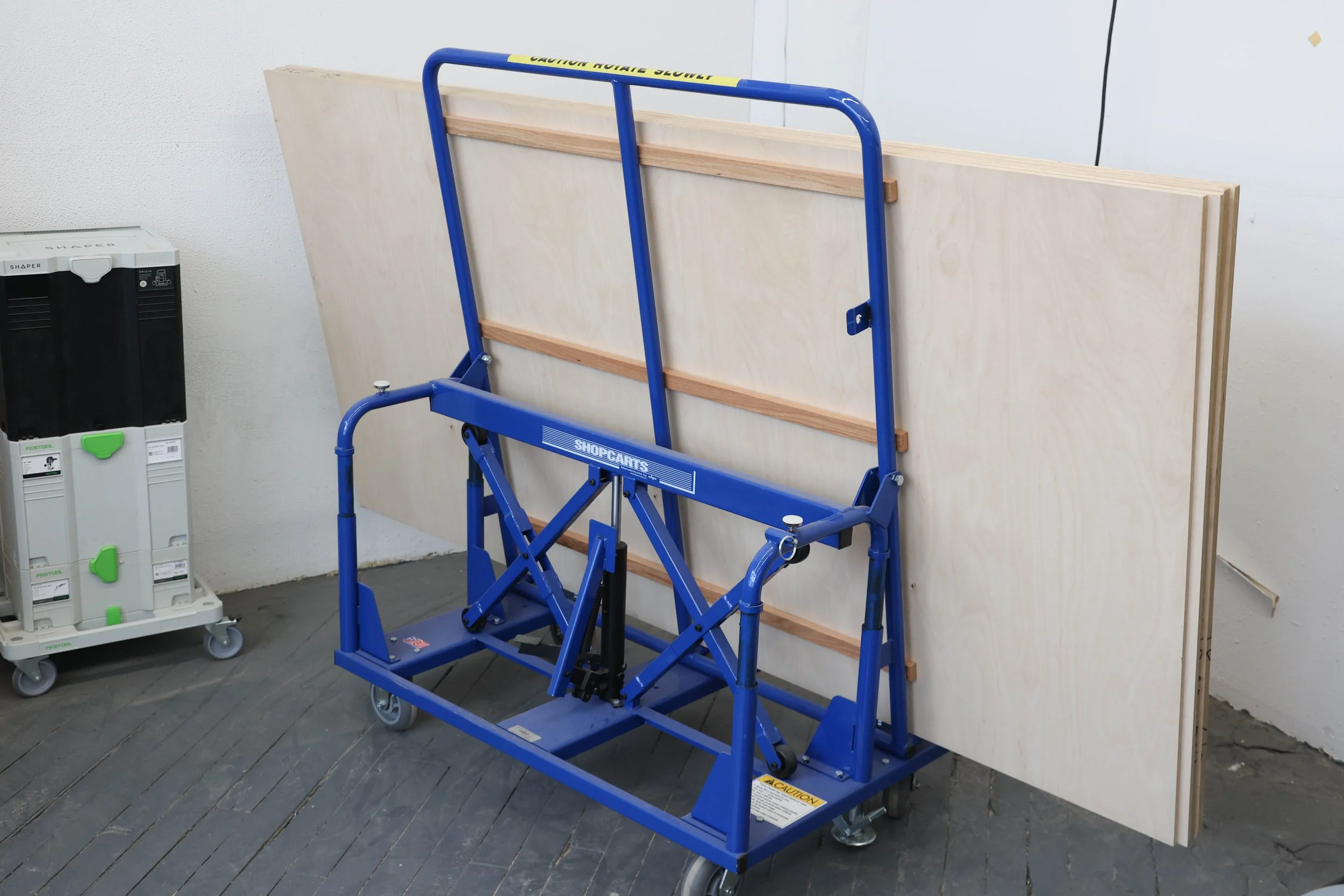 Shopcarts Panel Handler cart — Scope of Work