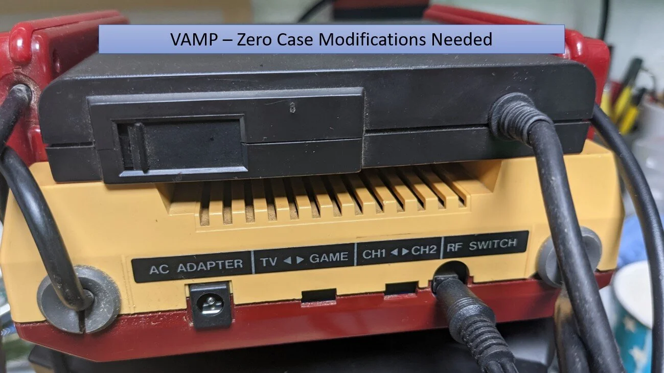 New v5! Nintendo Famicom PSU AV replacement board POWER VAMP V5 - RGB ...