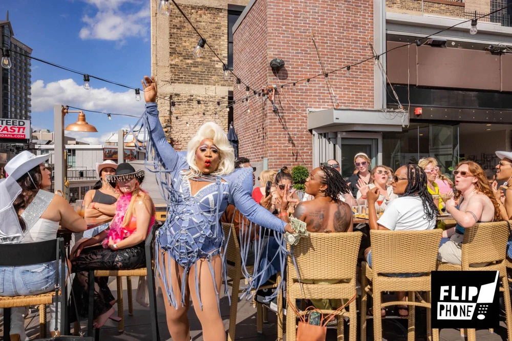 Minneapolis Drag Brunch Flip Phone