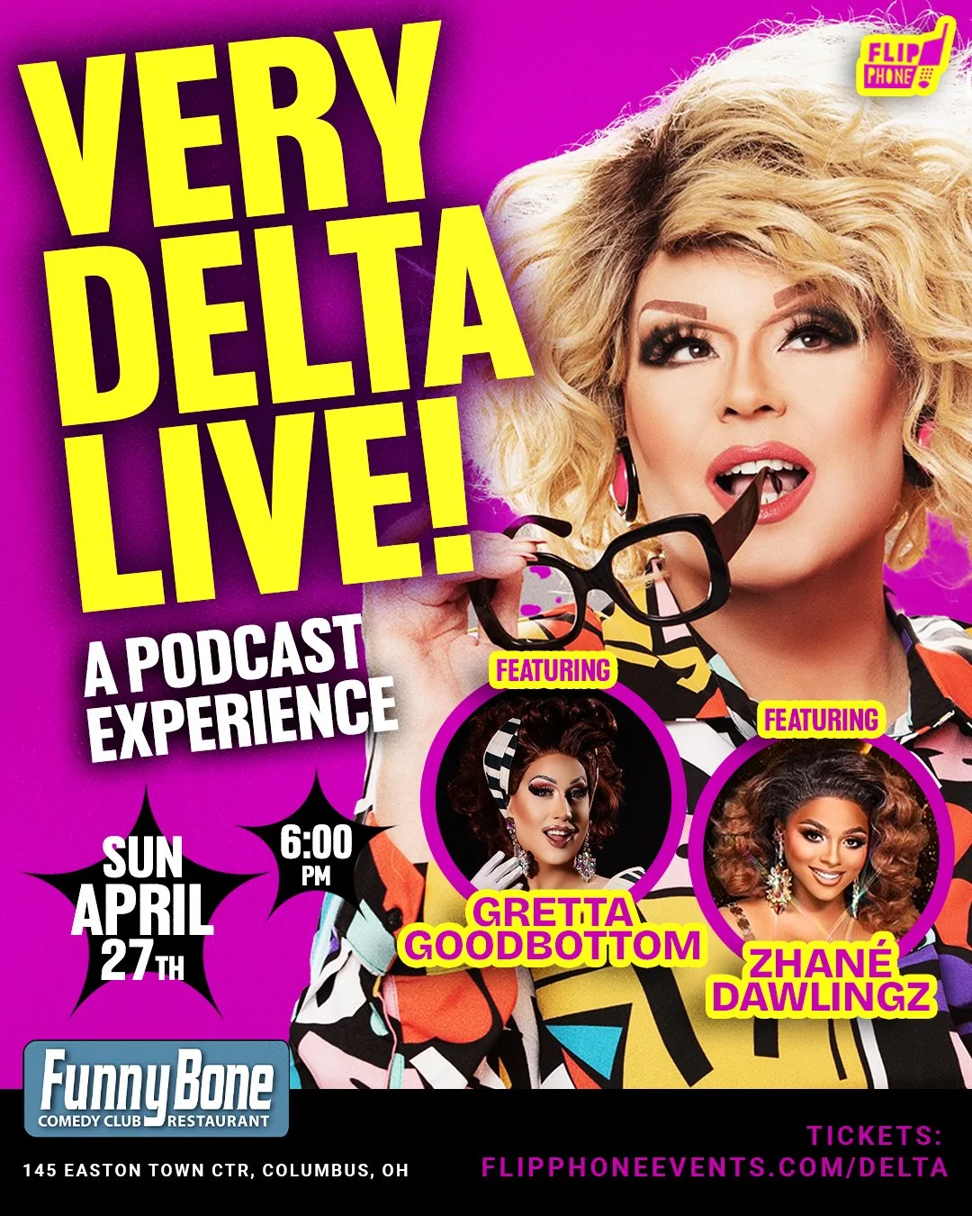 Columbus Drag Brunch — Flip Phone