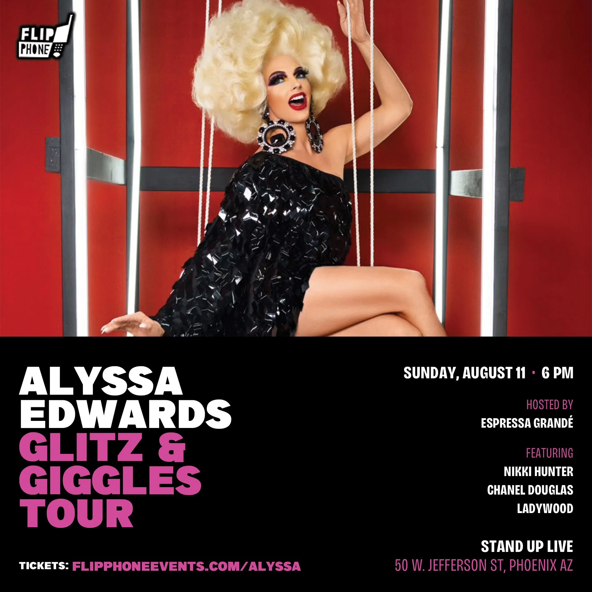 Phoenix Drag Brunch — Flip Phone