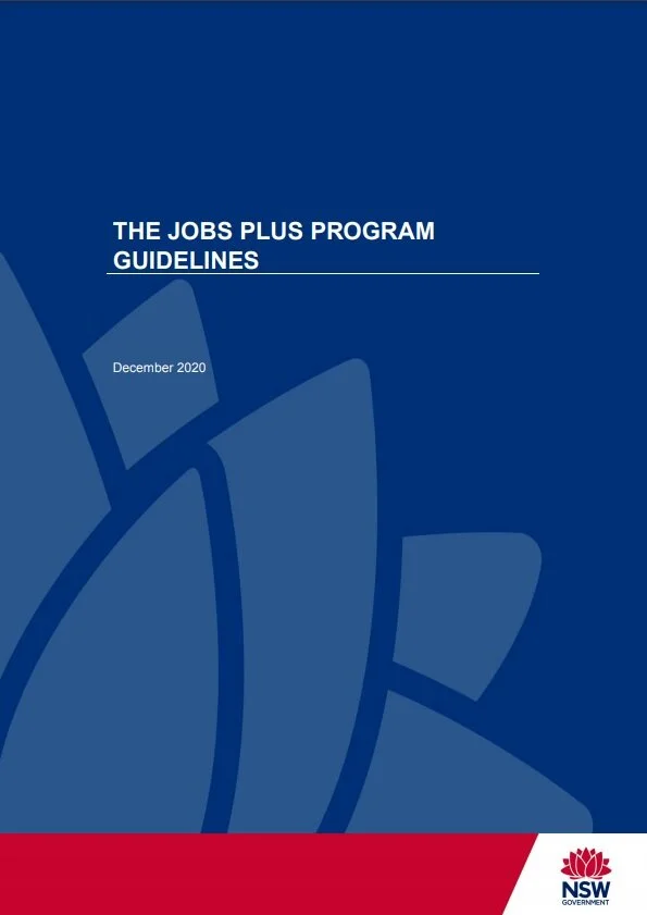 Jobs Plus Program — Evolution Advisers