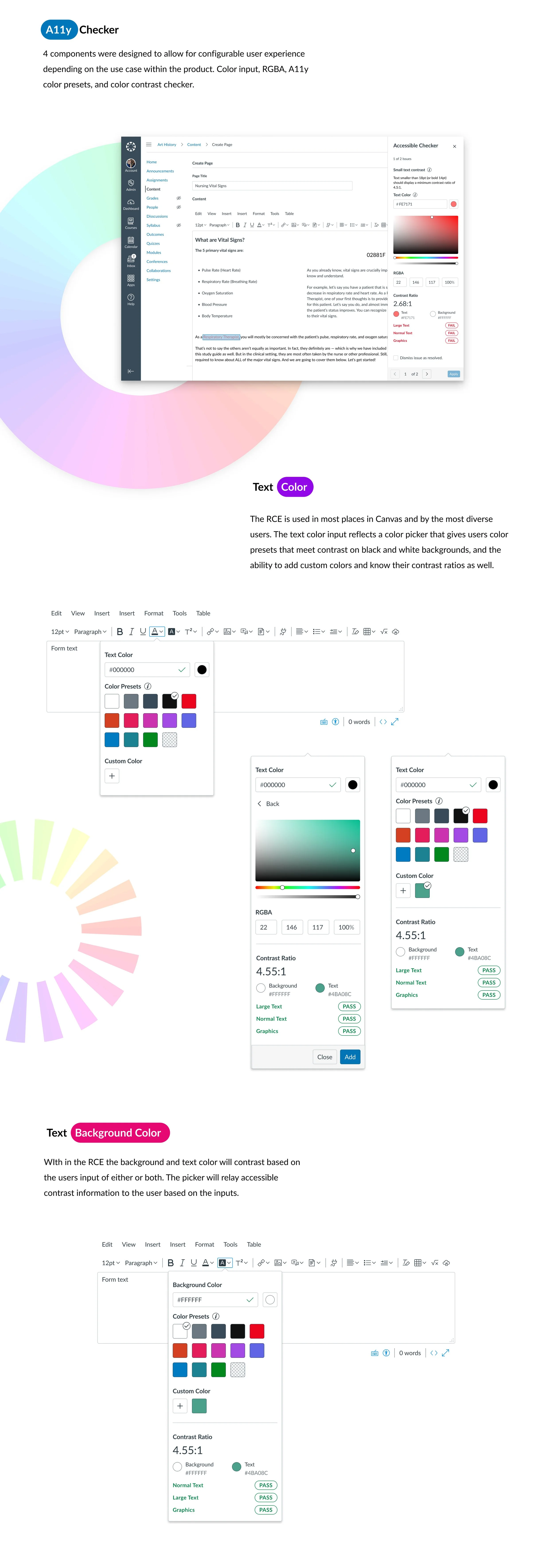 A11y Color Picker — Whitney Pesek