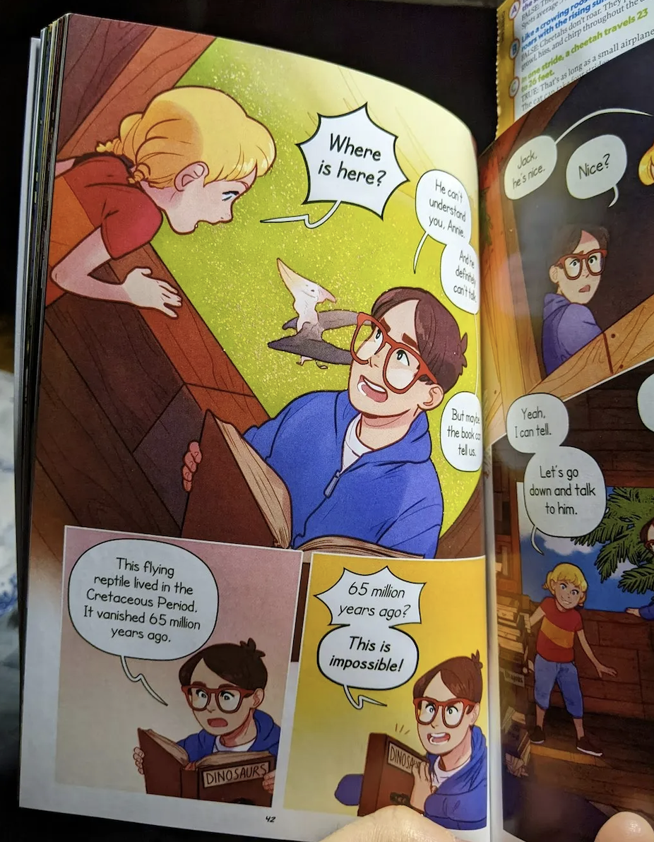 Lessons from the Magic Treehouse — Sequential Artists Workshop