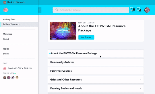 Comics FLOW + PUBLISH — Sequential Artists Workshop