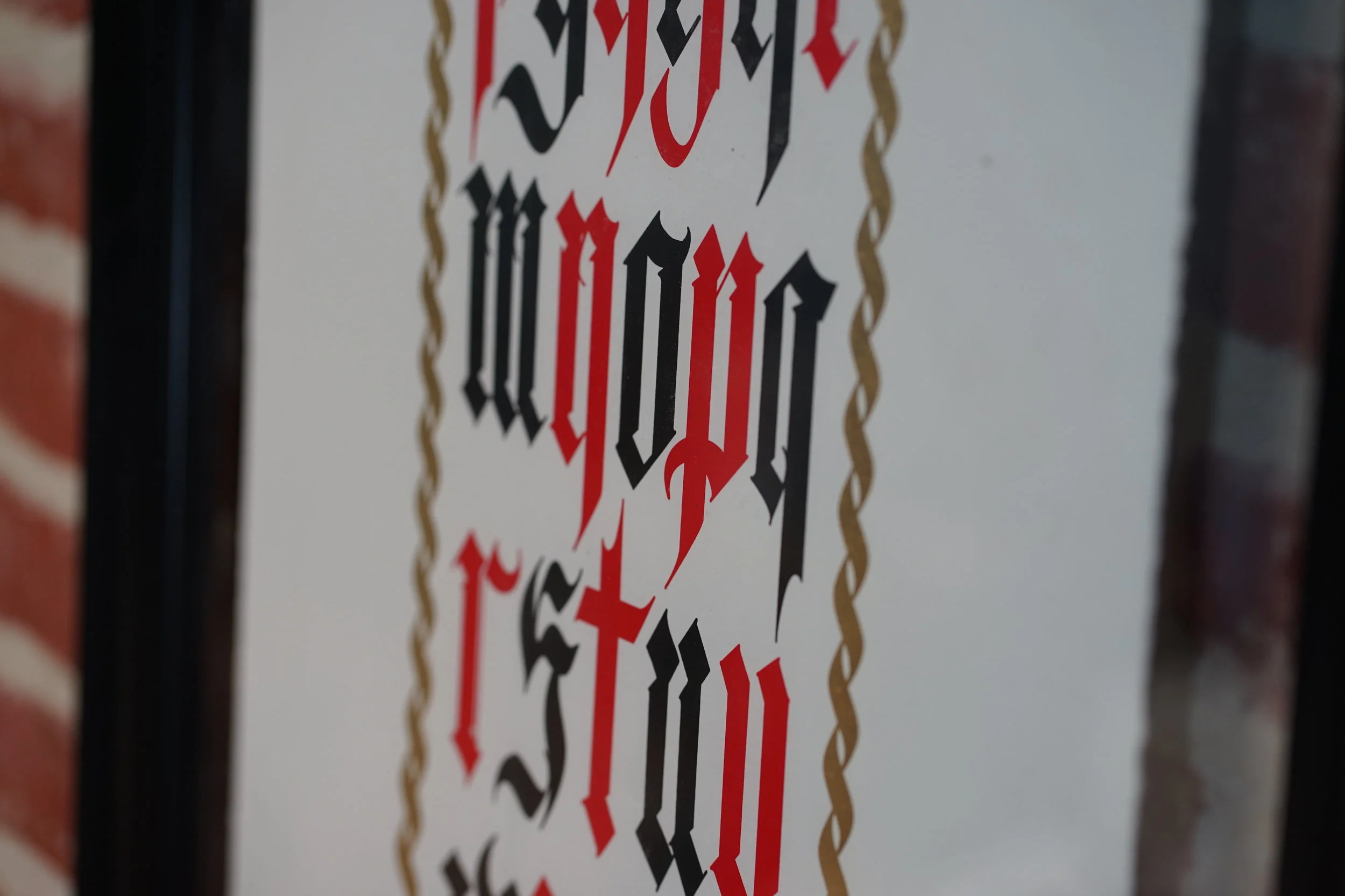 Alfonso Garcia Lettering