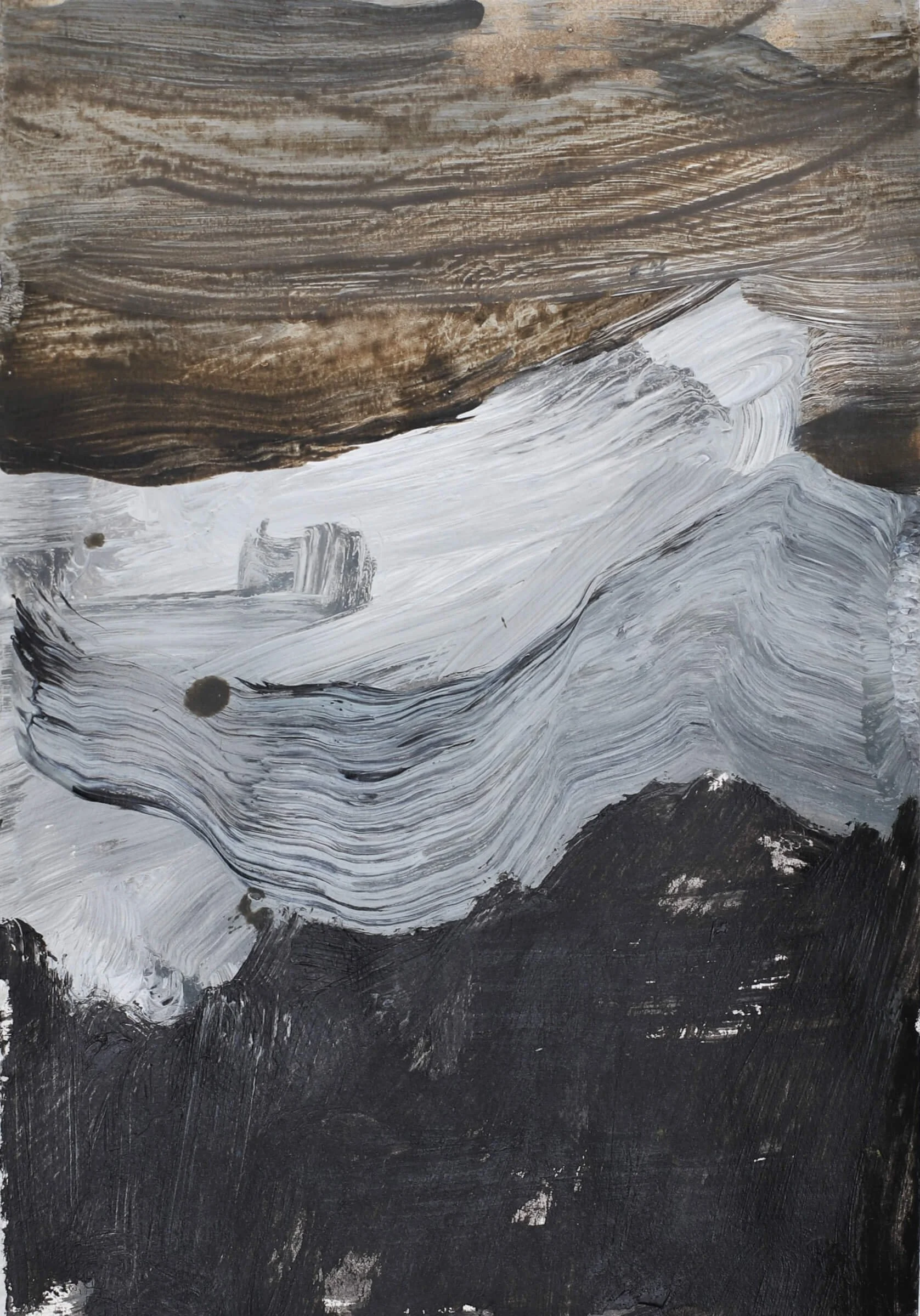 Small original paintings on paper | Diana Savostaite Art