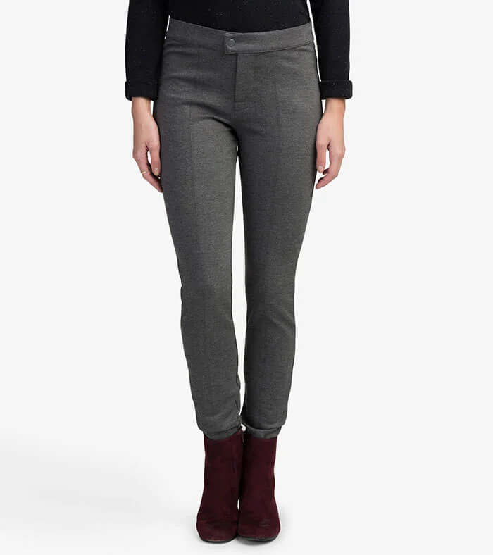 Gray Skinny Pants Women