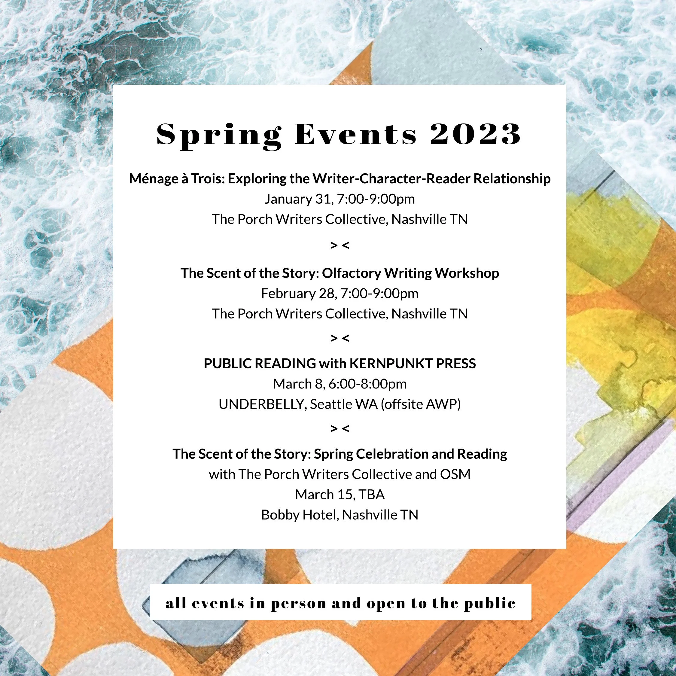 news + events — Loie Rawding