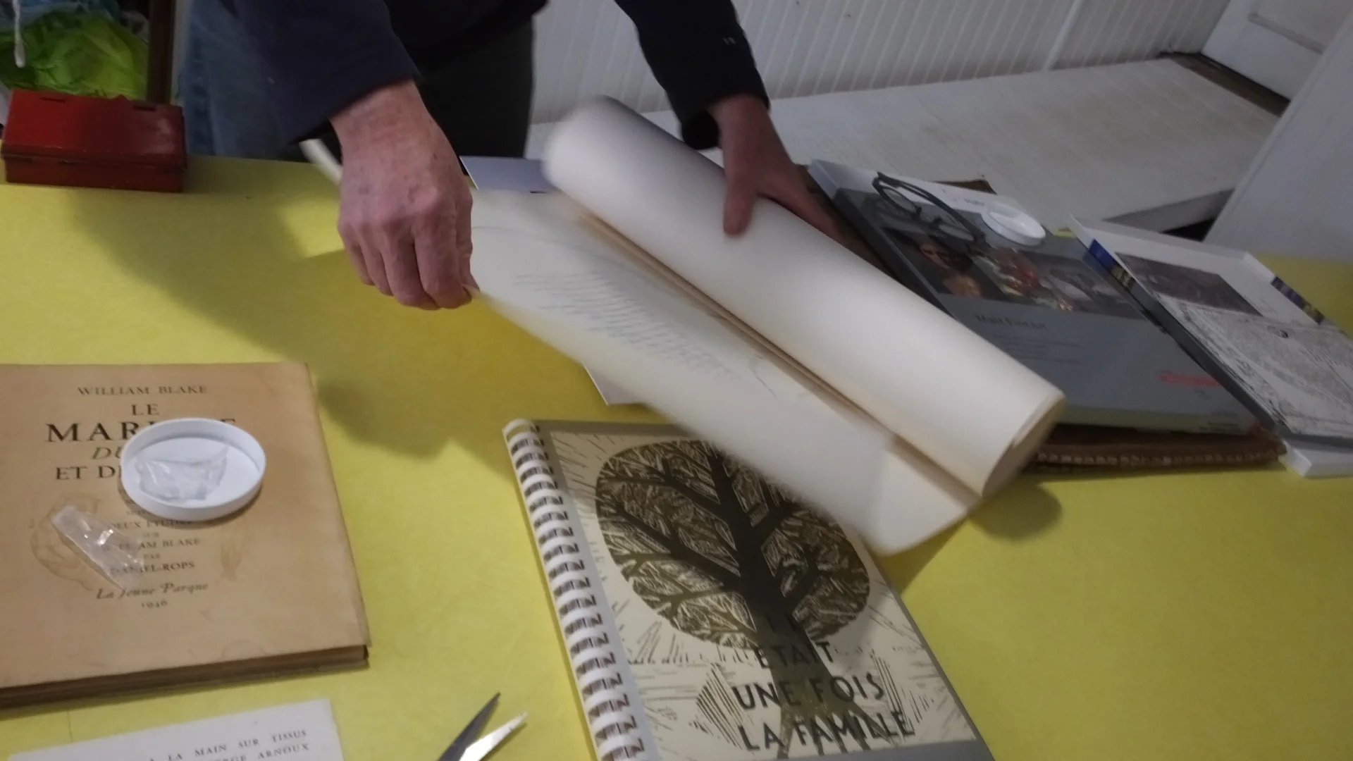 Temporal Traces Magical Manuscripts - preparation :) — Atelier de Melusine