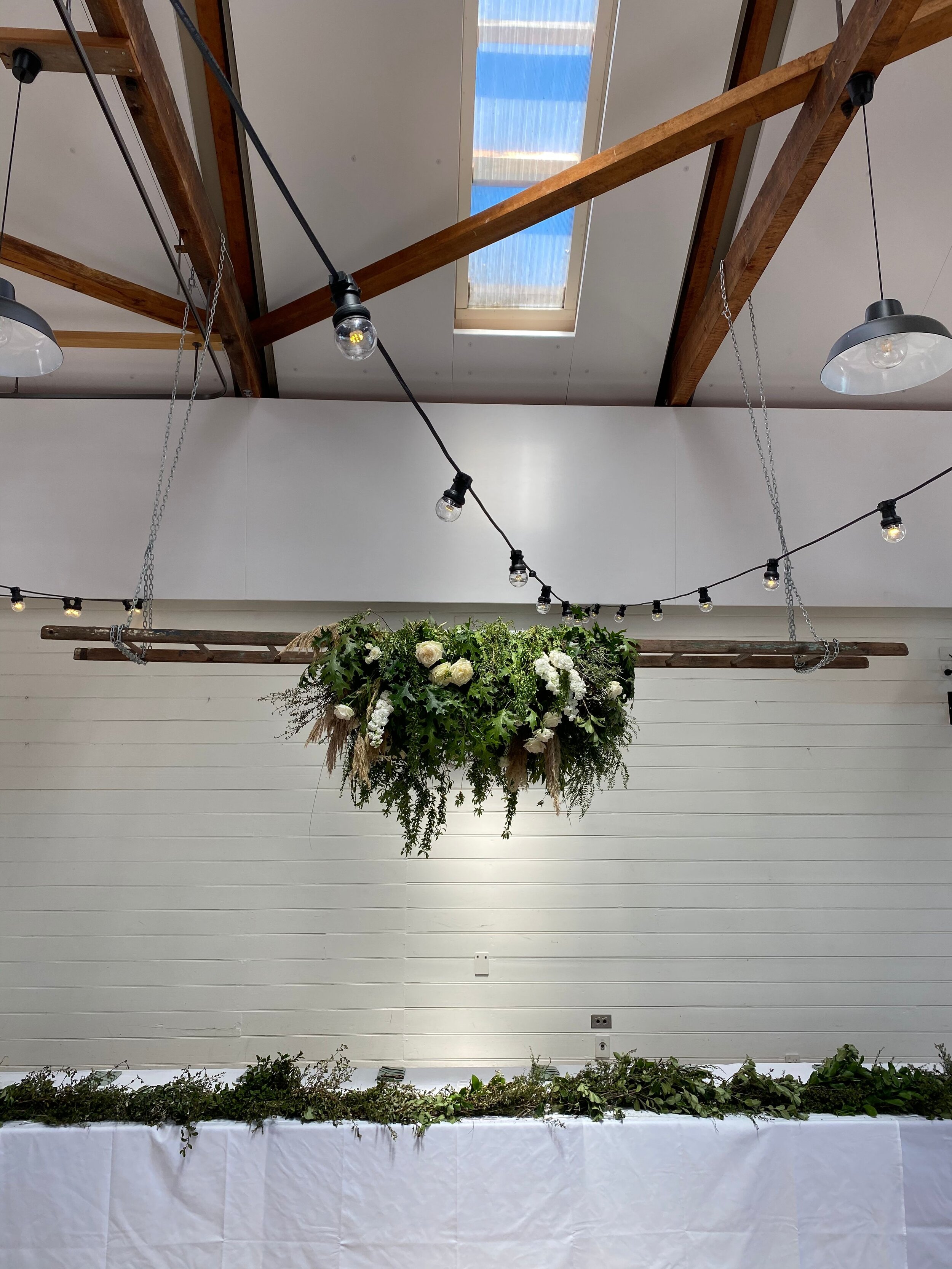 Vintage Hanging Ladder — GK Events Hire