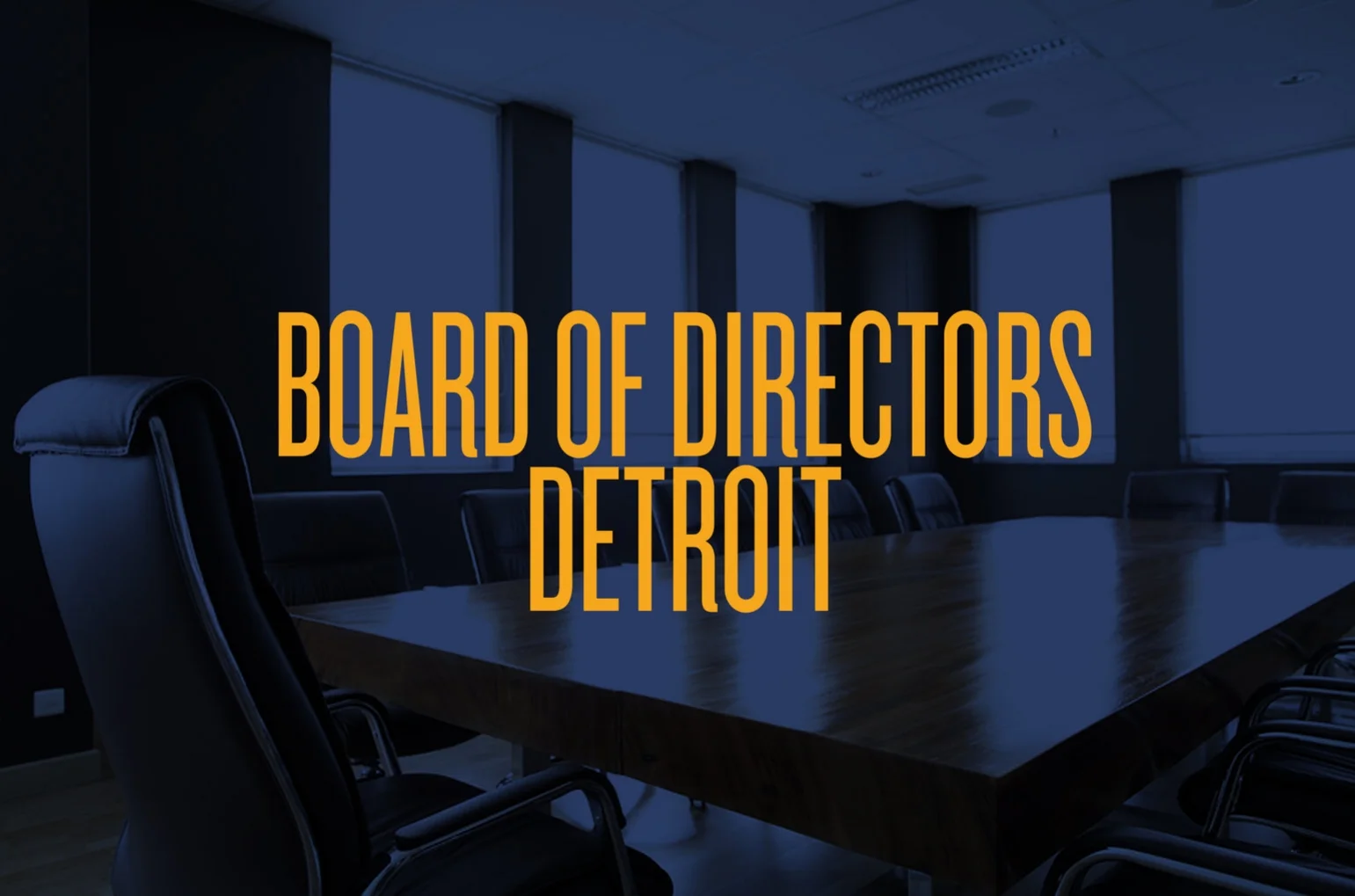 Board of Directors - Detroit — Covenant House Academy