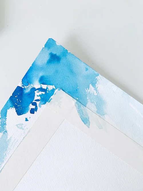 How to Watercolor 12 Colorful Rainbow Borders | Susan Chiang