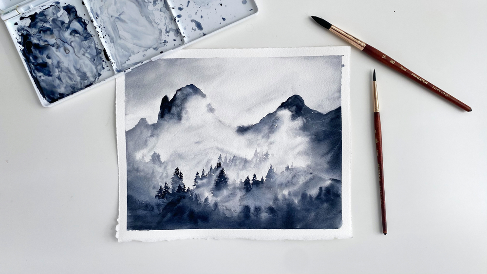 Simple Monochromatic Art