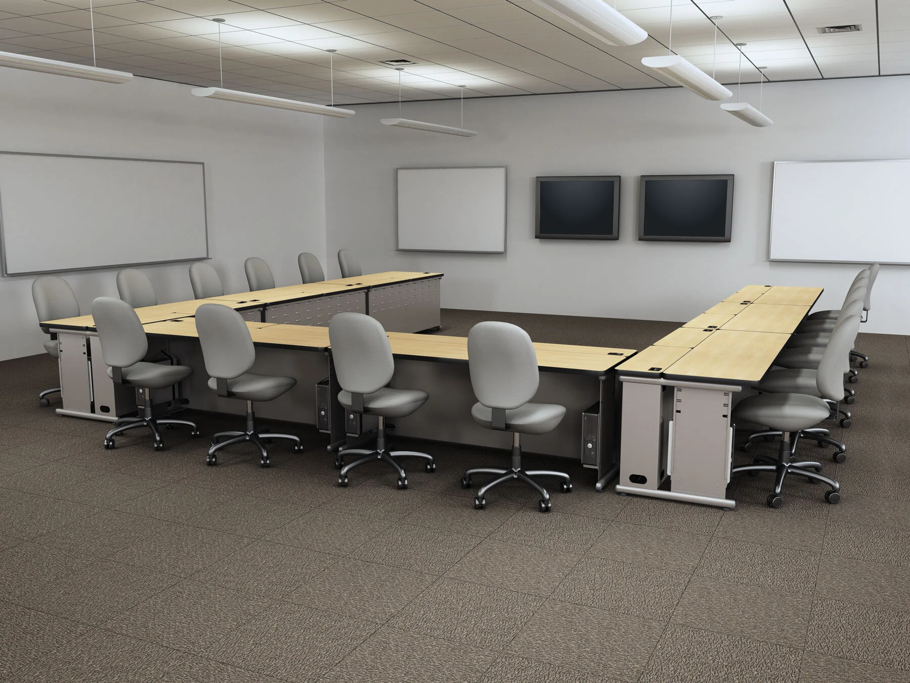 Hide-Away LCD Table — Computer Comforts, Inc.