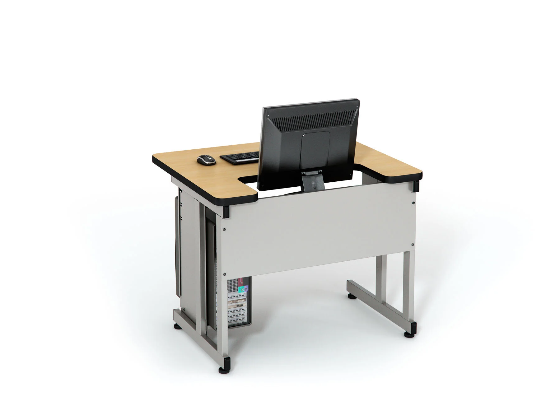 Recessed LCD Table — Computer Comforts, Inc.