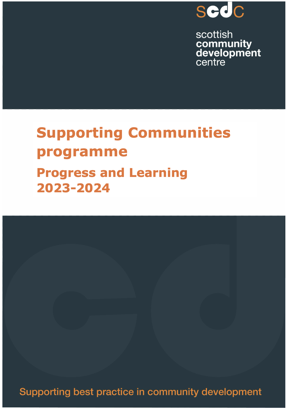Supporting Communities | SCDC - We believe communities matter