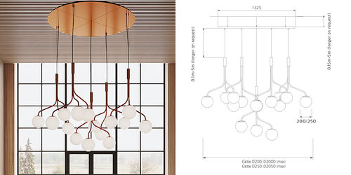 Curve Cluster Glass - Zero