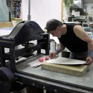 Creating a Stone Lithograph — Warnock Fine Arts