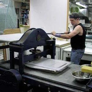 Creating a Stone Lithograph — Warnock Fine Arts