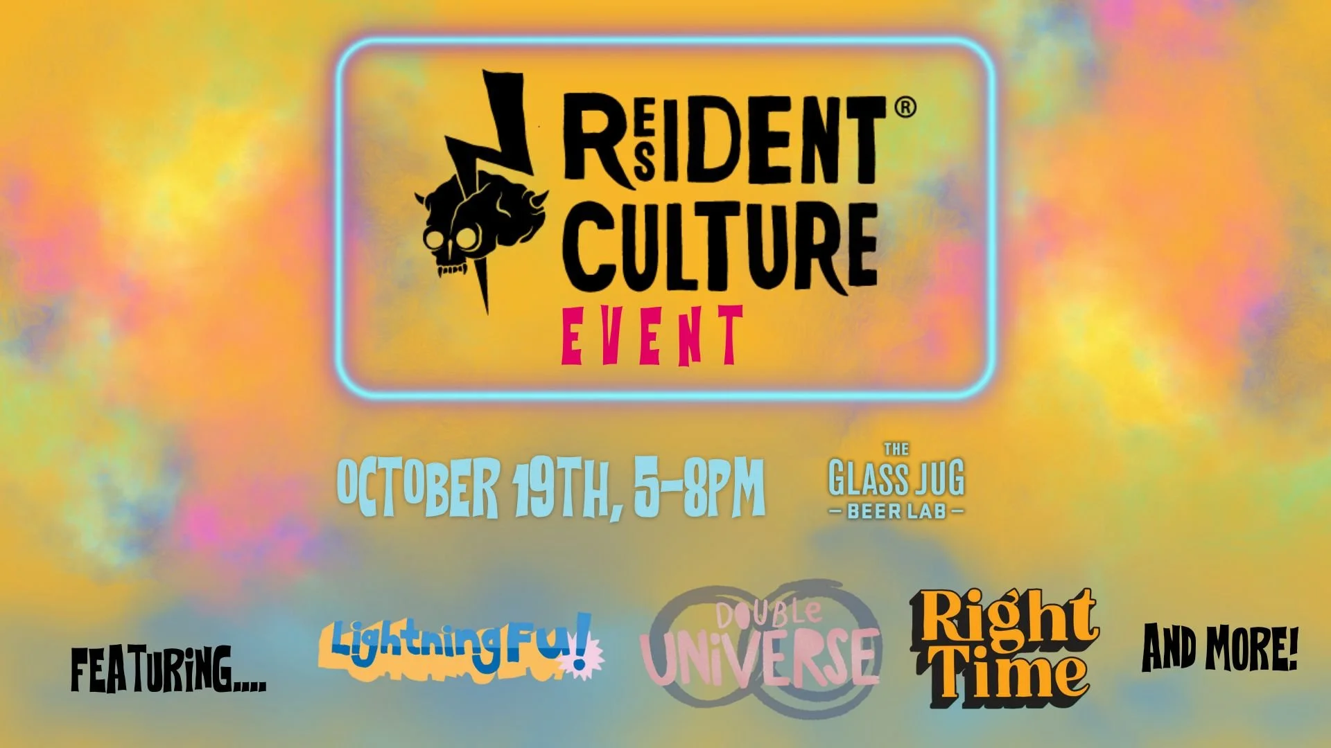Resident Culture Event — The Glass Jug Beer Lab
