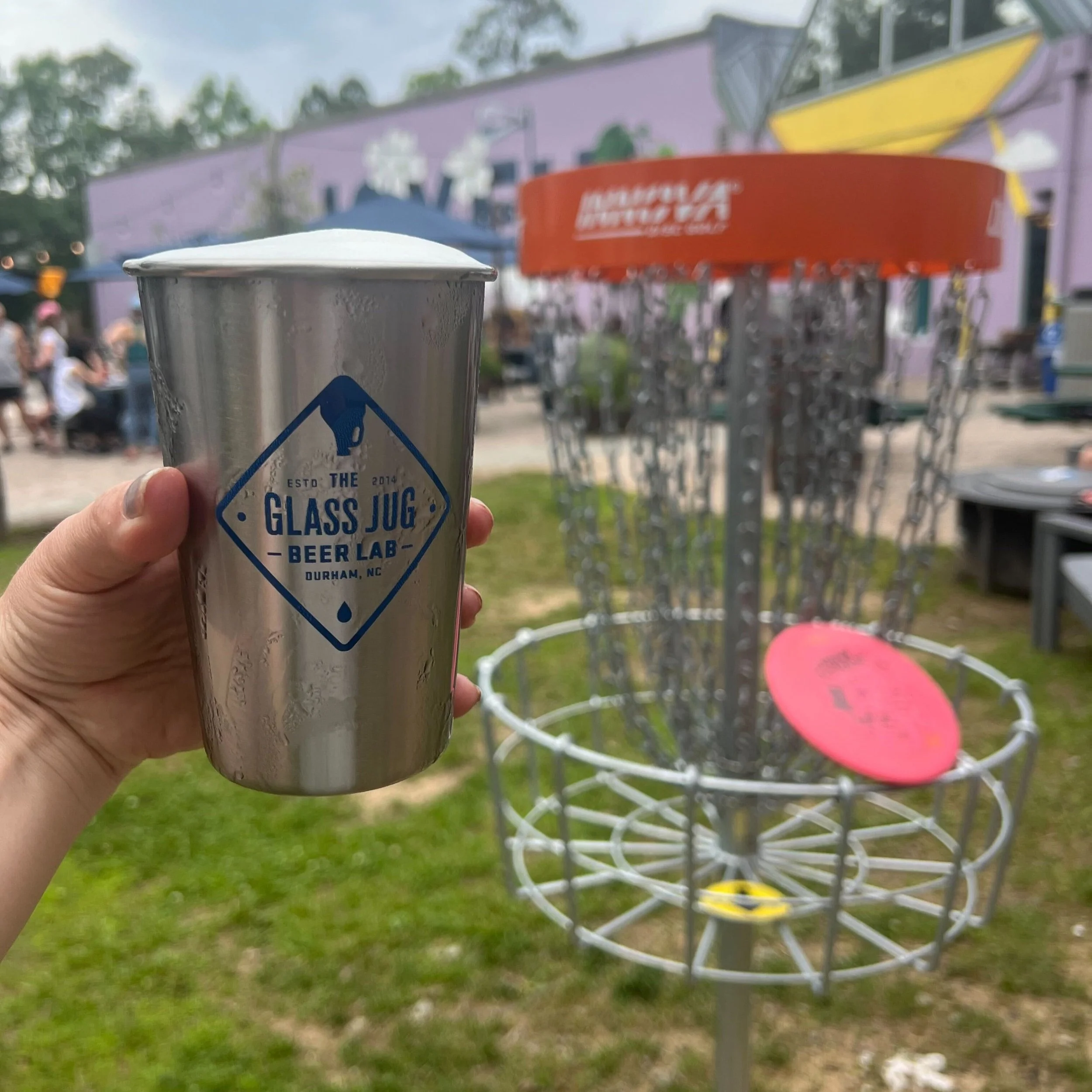 Brewery Disc Golf Putting Course Now Open — The Glass Jug Beer Lab