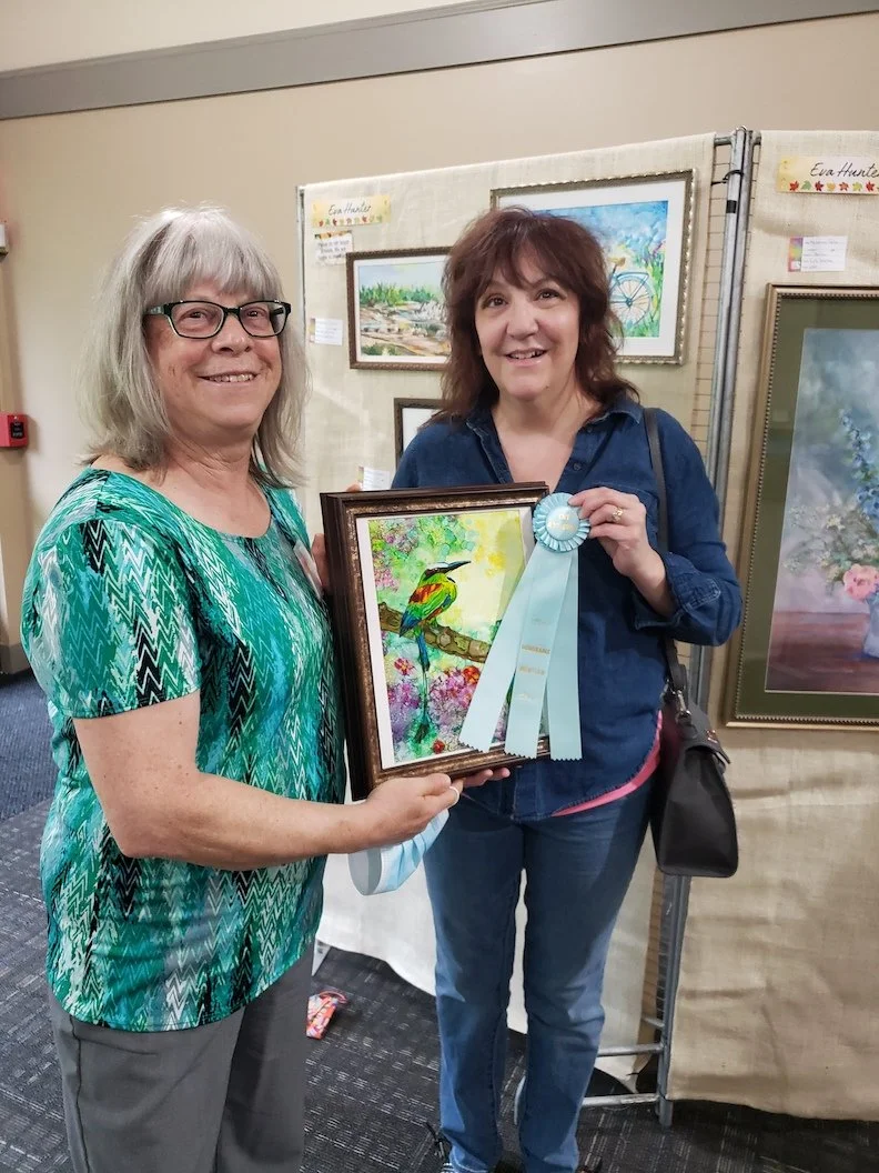 Watercolors, Oils, Pastels | Eva M. Hunter