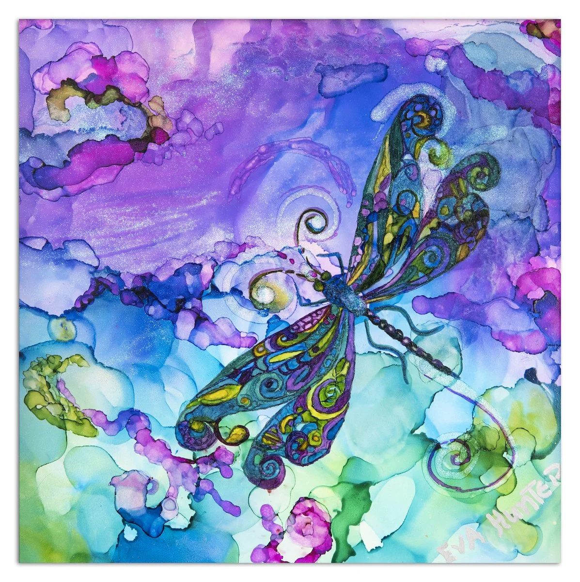Watercolors, Oils, Pastels | Eva M. Hunter