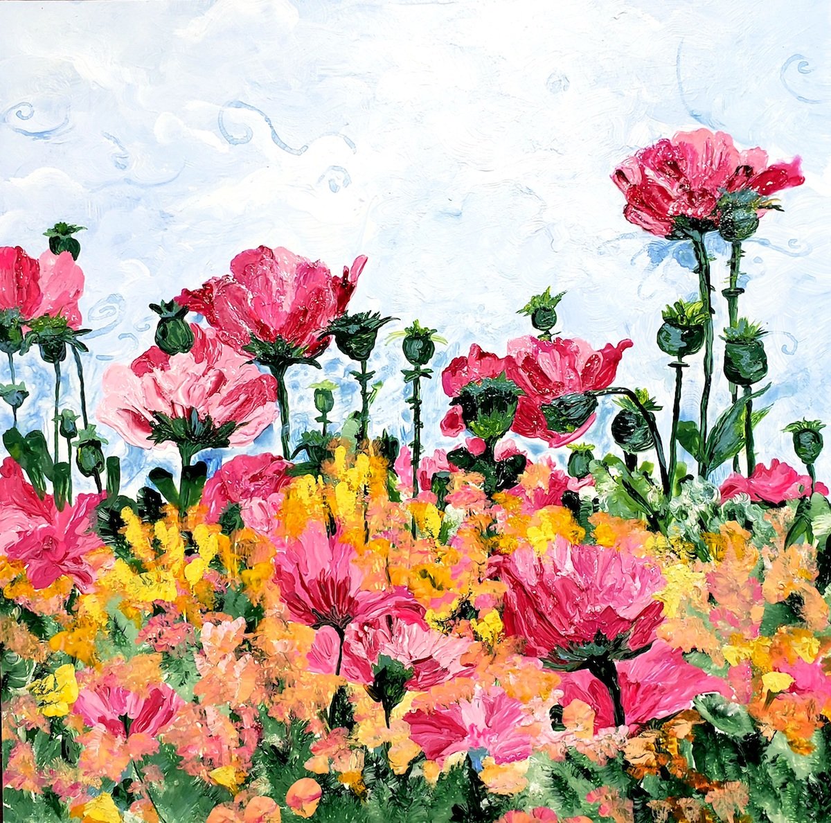 Watercolors, Oils, Pastels | Eva M. Hunter