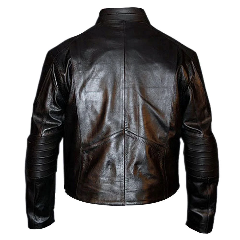 Awesome 'Batman Begins' Leather Street Jacket! — Fashion and Fandom
