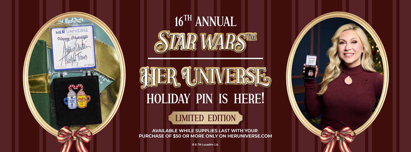 Her Universe Drops New Size-Inclusive Star Wars Winter Collection With ...