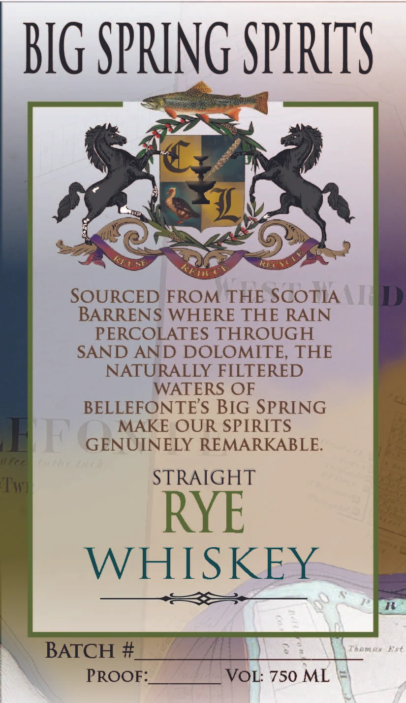 Straight Rye Whiskey — Big Spring Spirits