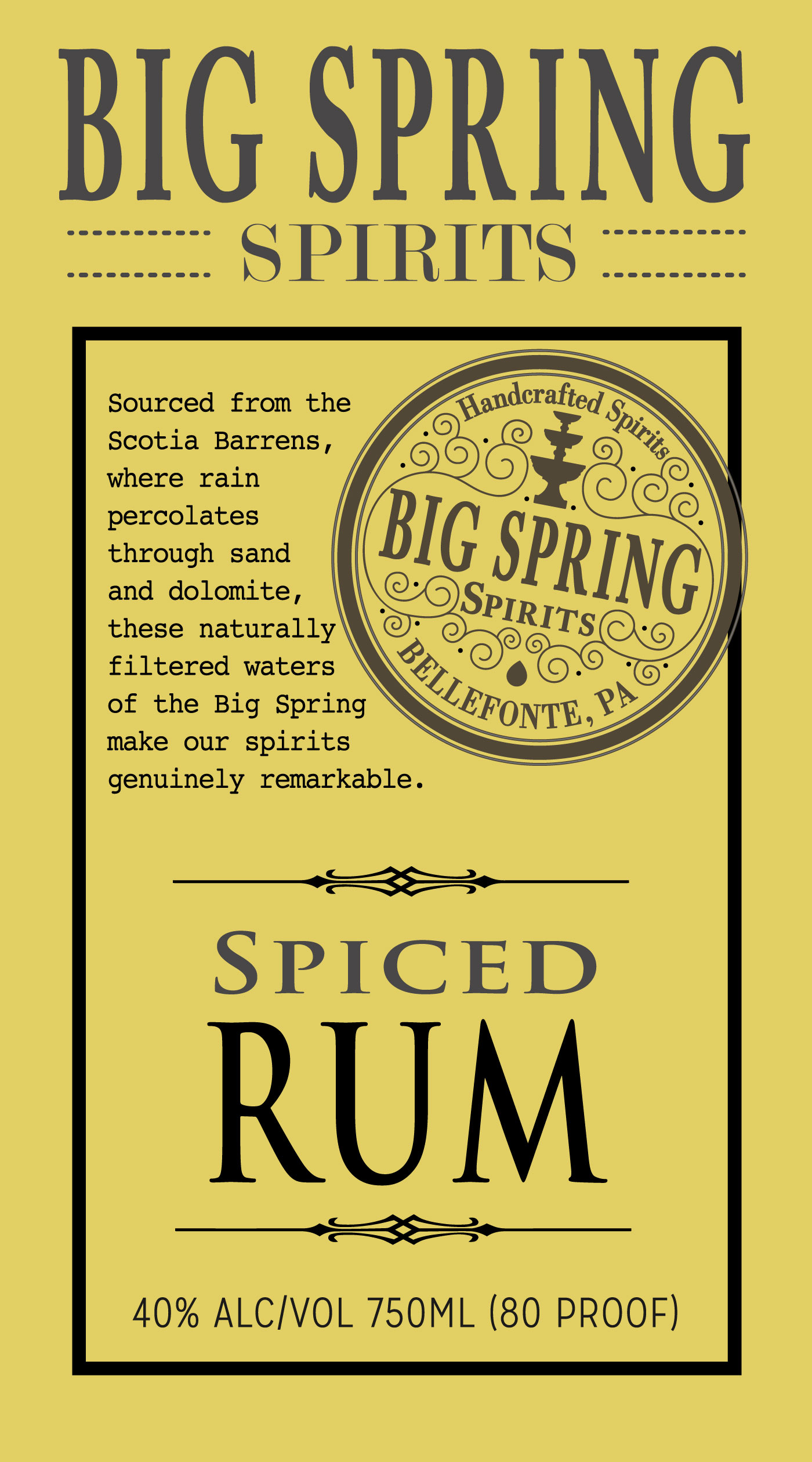 Online Store — Big Spring Spirits