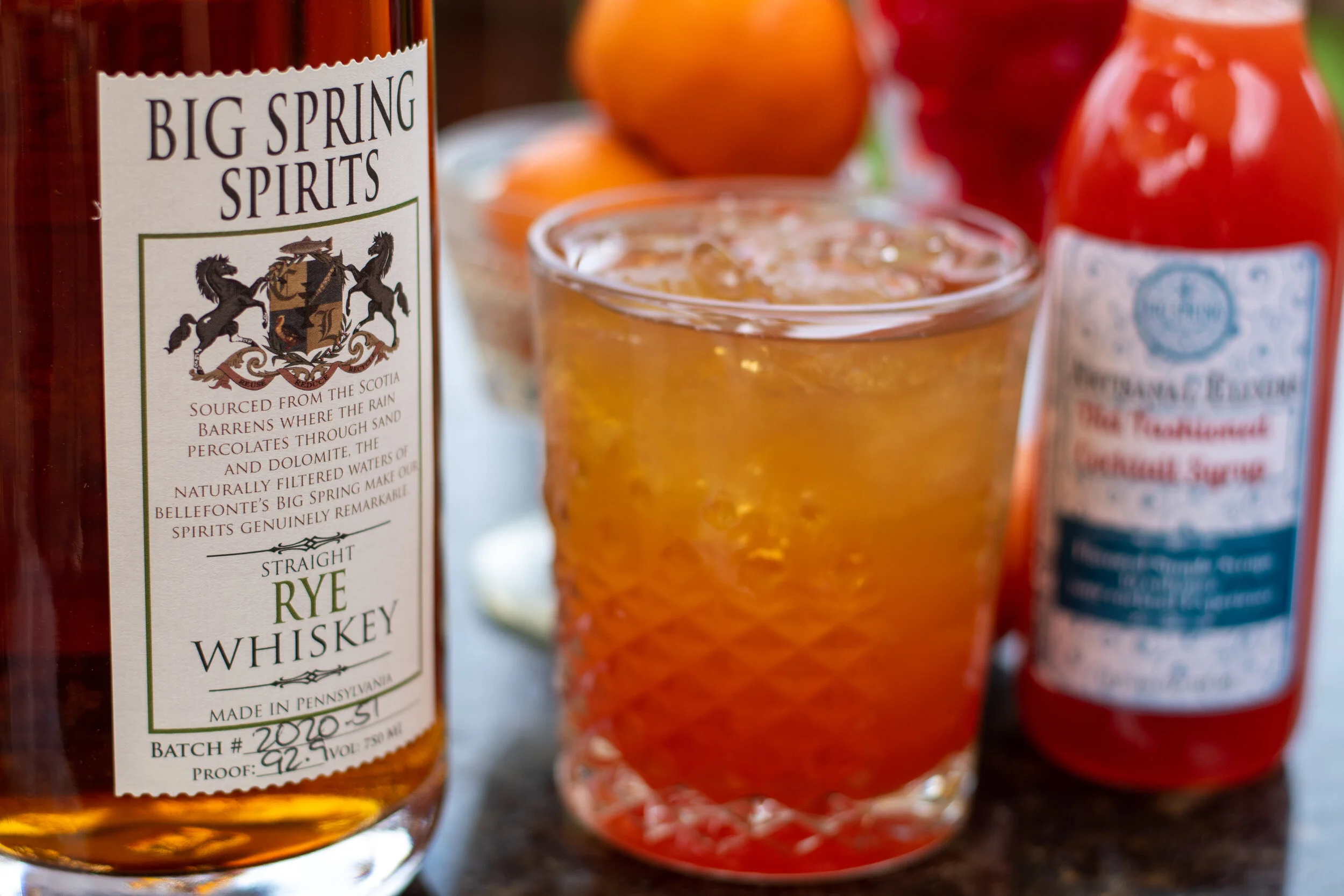 Old Fashioned Cocktail Kit — Big Spring Spirits