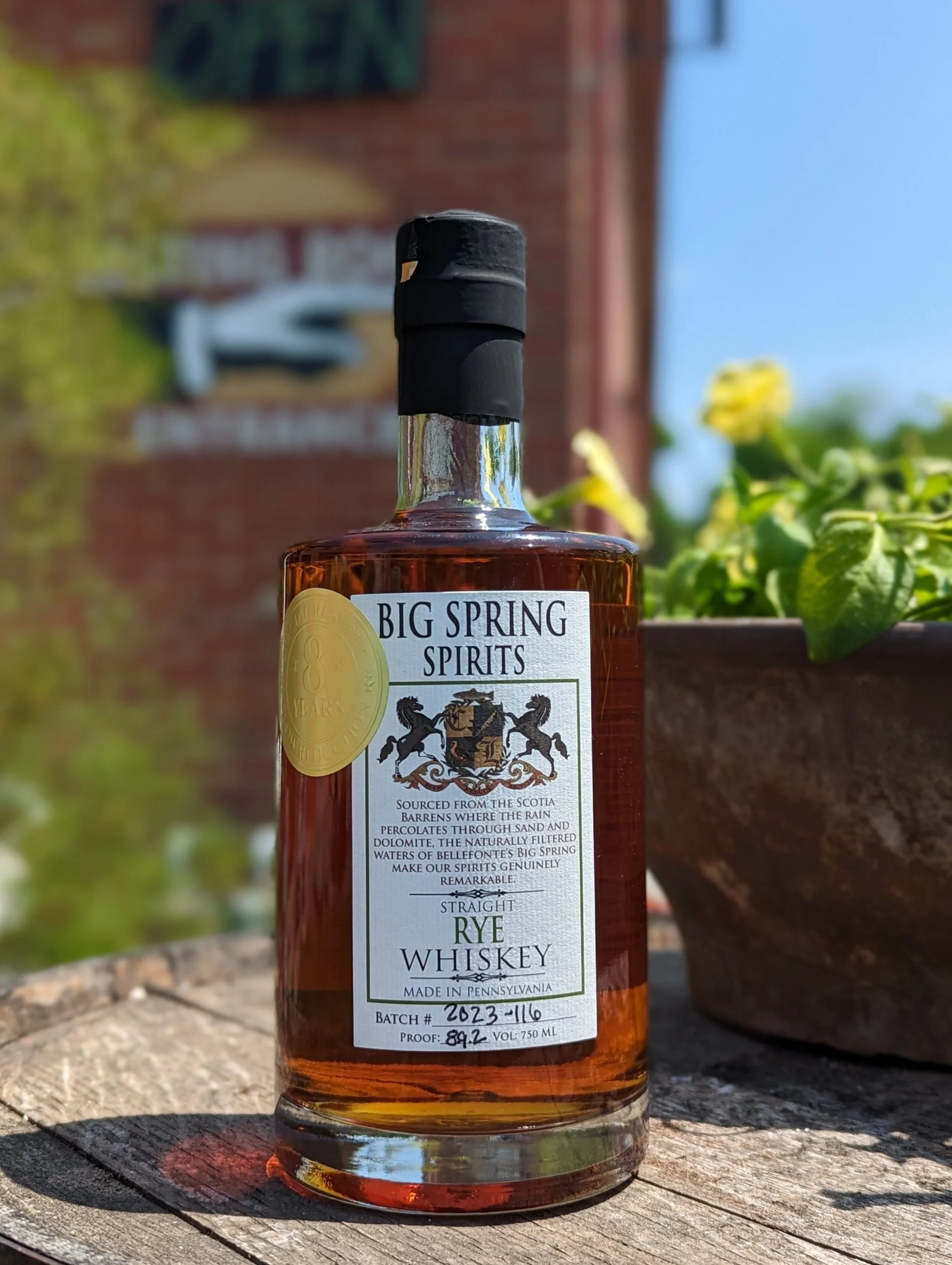 Peach Whiskey — Big Spring Spirits