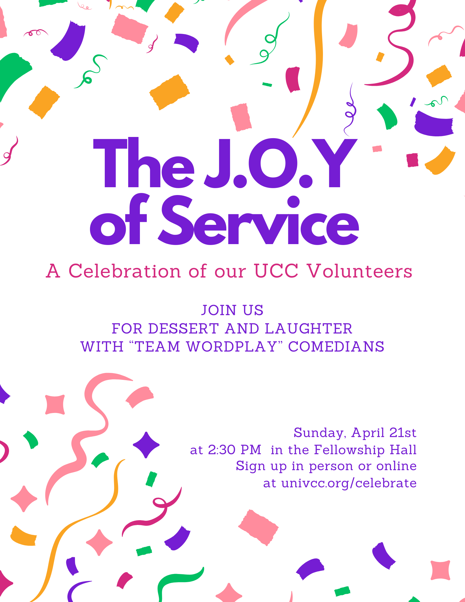 Calendar — UCC