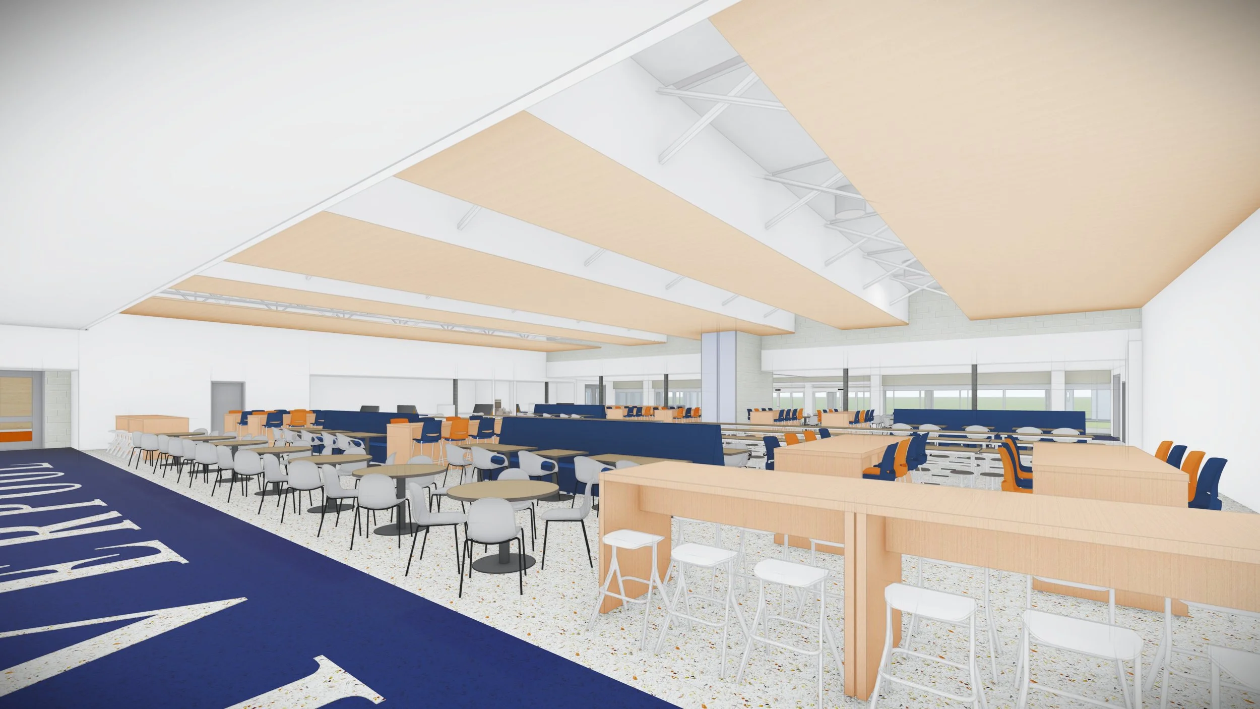 Liverpool CSD High School Cafeteria — Ashley McGraw Architects | Syracuse, NY; Buffalo, NY ...