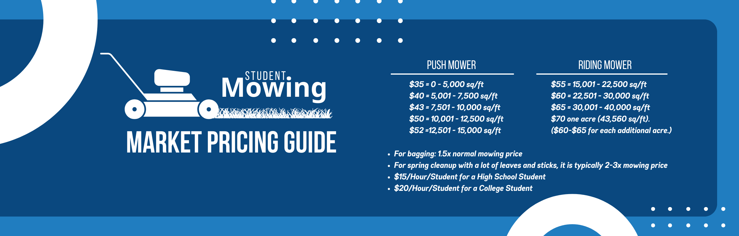 Pricing Guide — Student Startup