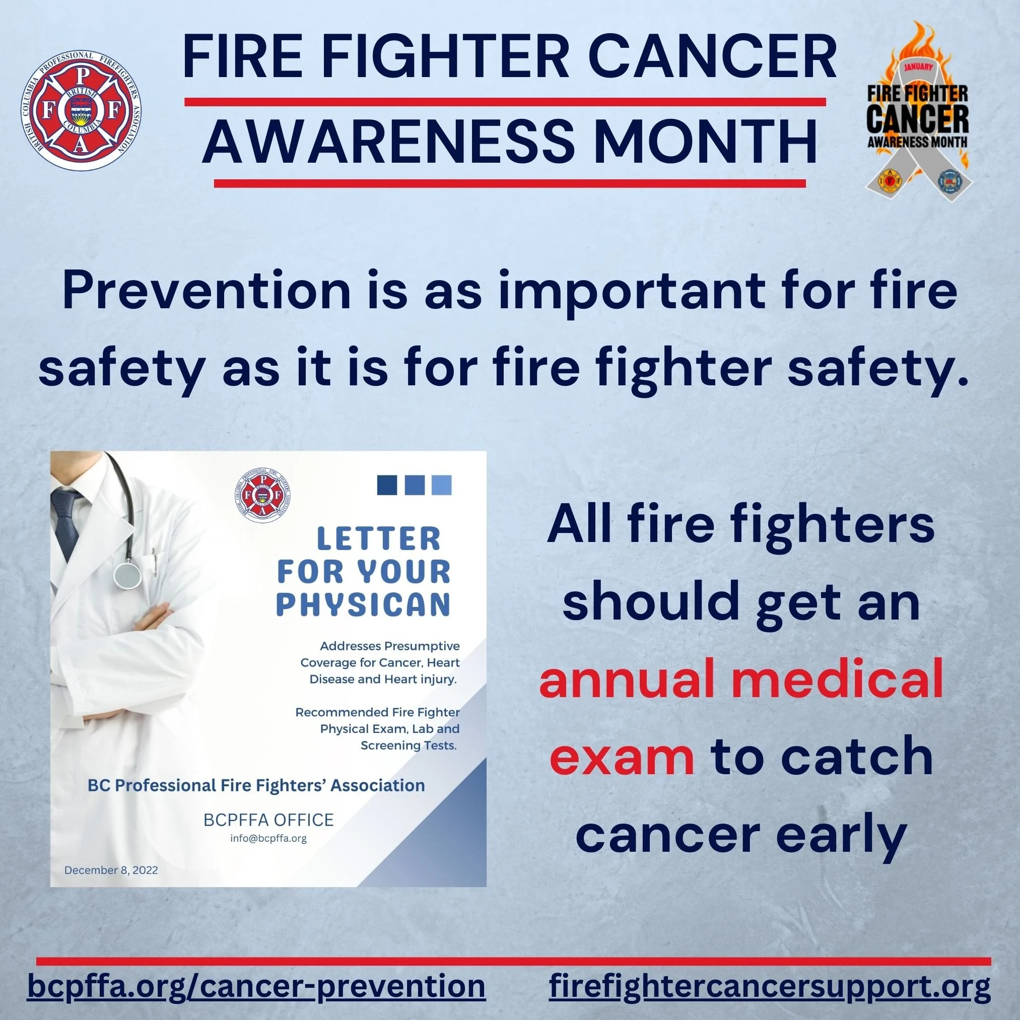 Cancer Awareness Month — BC Professional Fire Fighters