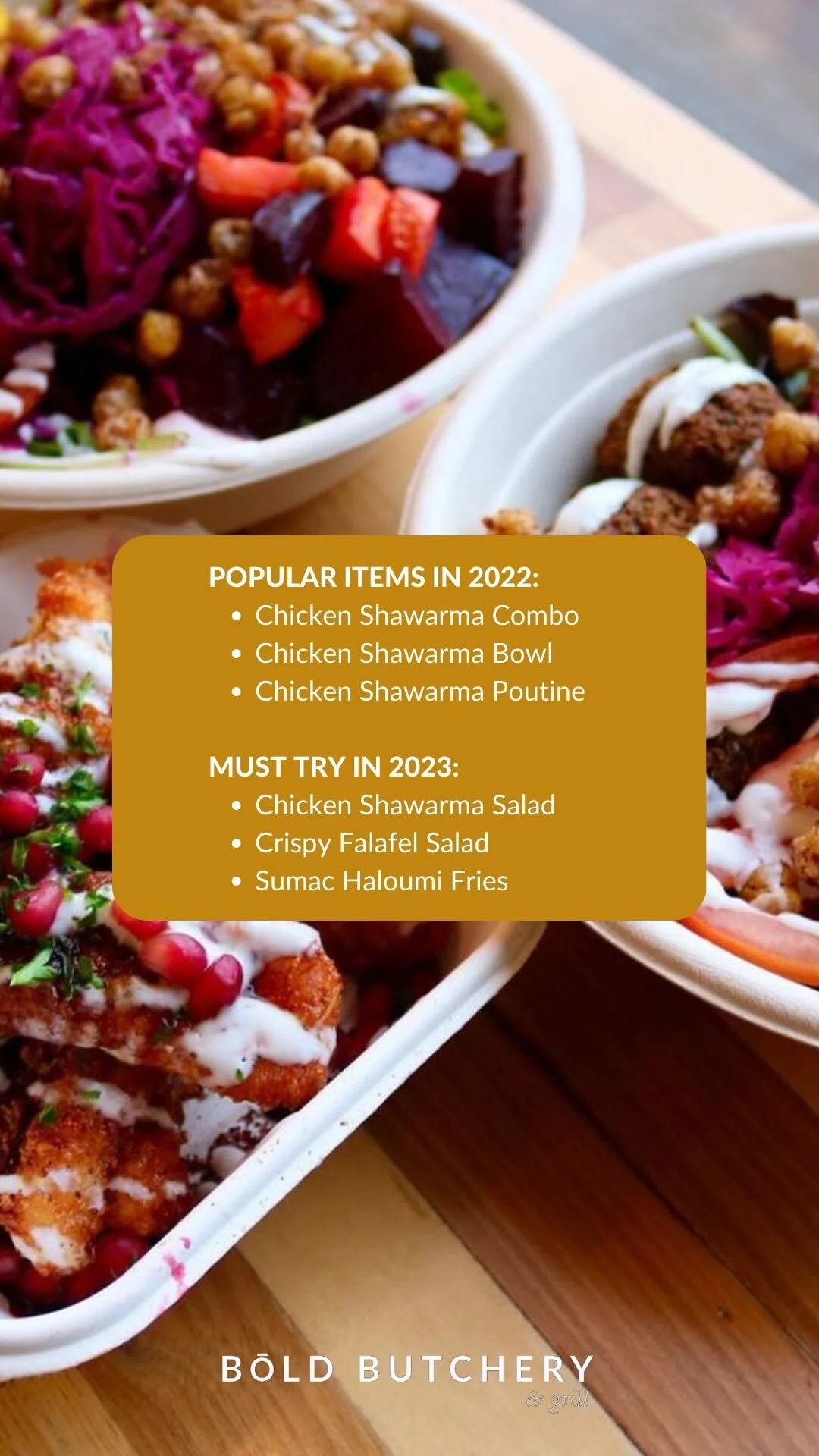 Bold - BEST Shawarma in Victoria, BC. Try our Chicken Shawarma Poutine ...