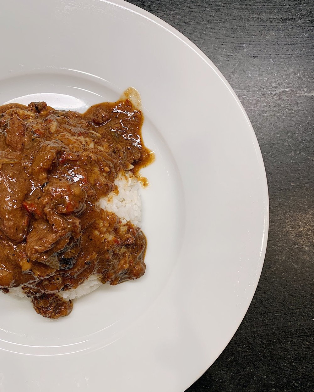 Simple Beef Tips Over Rice — The Property Lovers