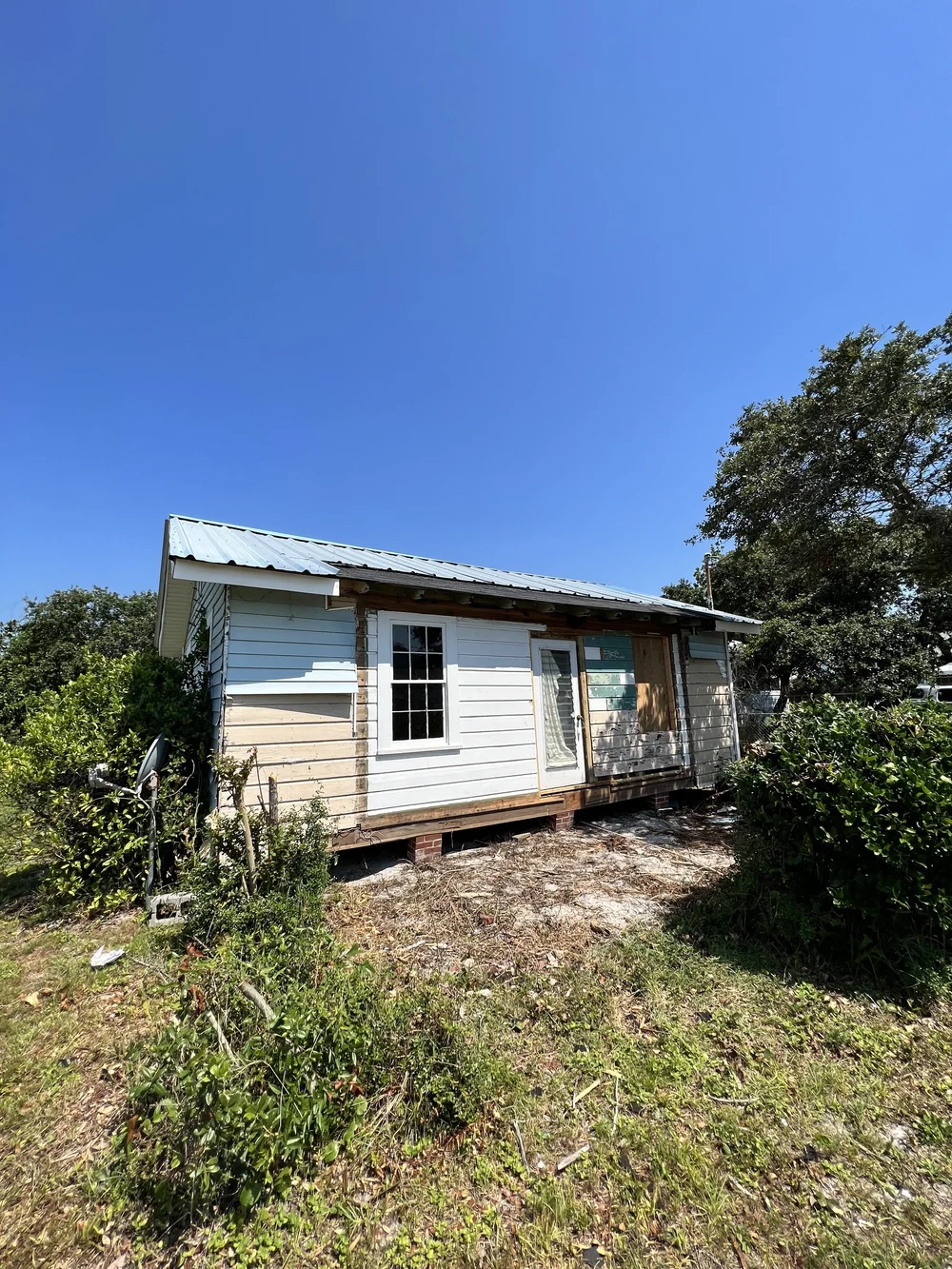 The Exterior of the Beach Shack is Painted & Here's the Color We Chose ...