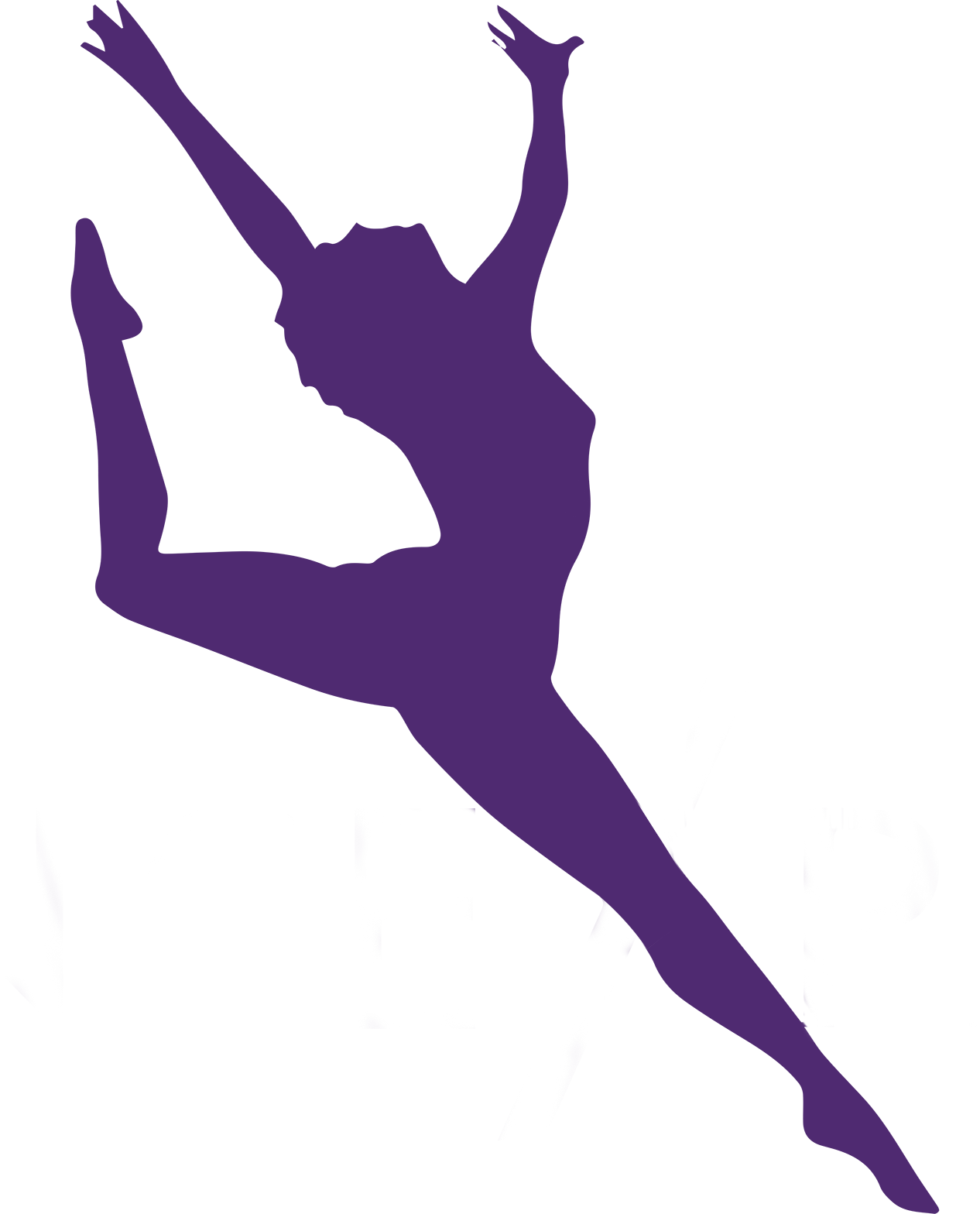 Acro Dancer Silhouette